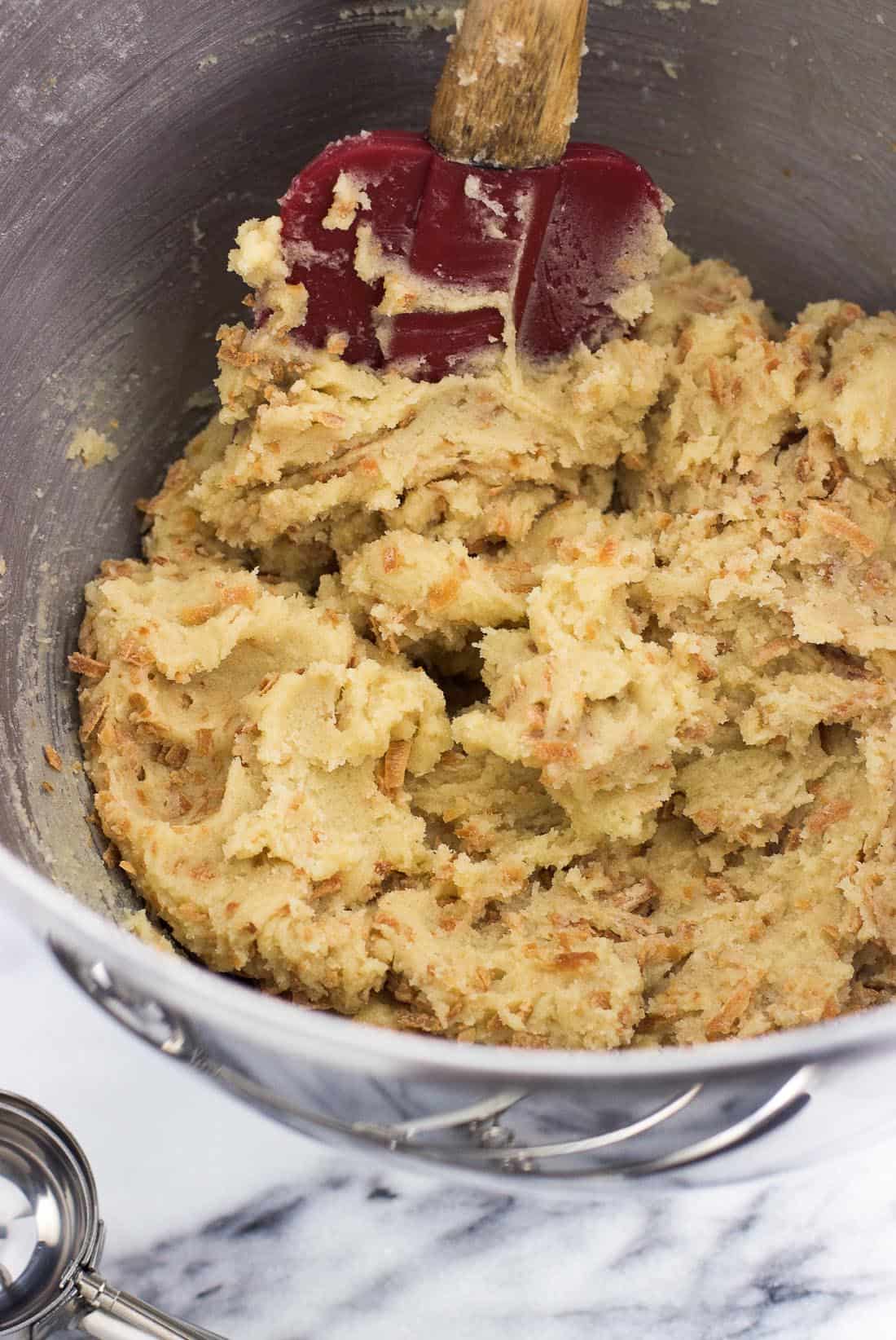 Chewy Toasted Coconut Cookies