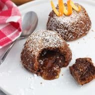 Mini Chocolate Orange Lava Cakes - My Sequined Life