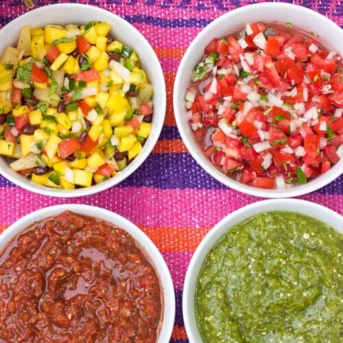 DIY Salsa Bar for Easy Summer Entertaining - My Sequined Life