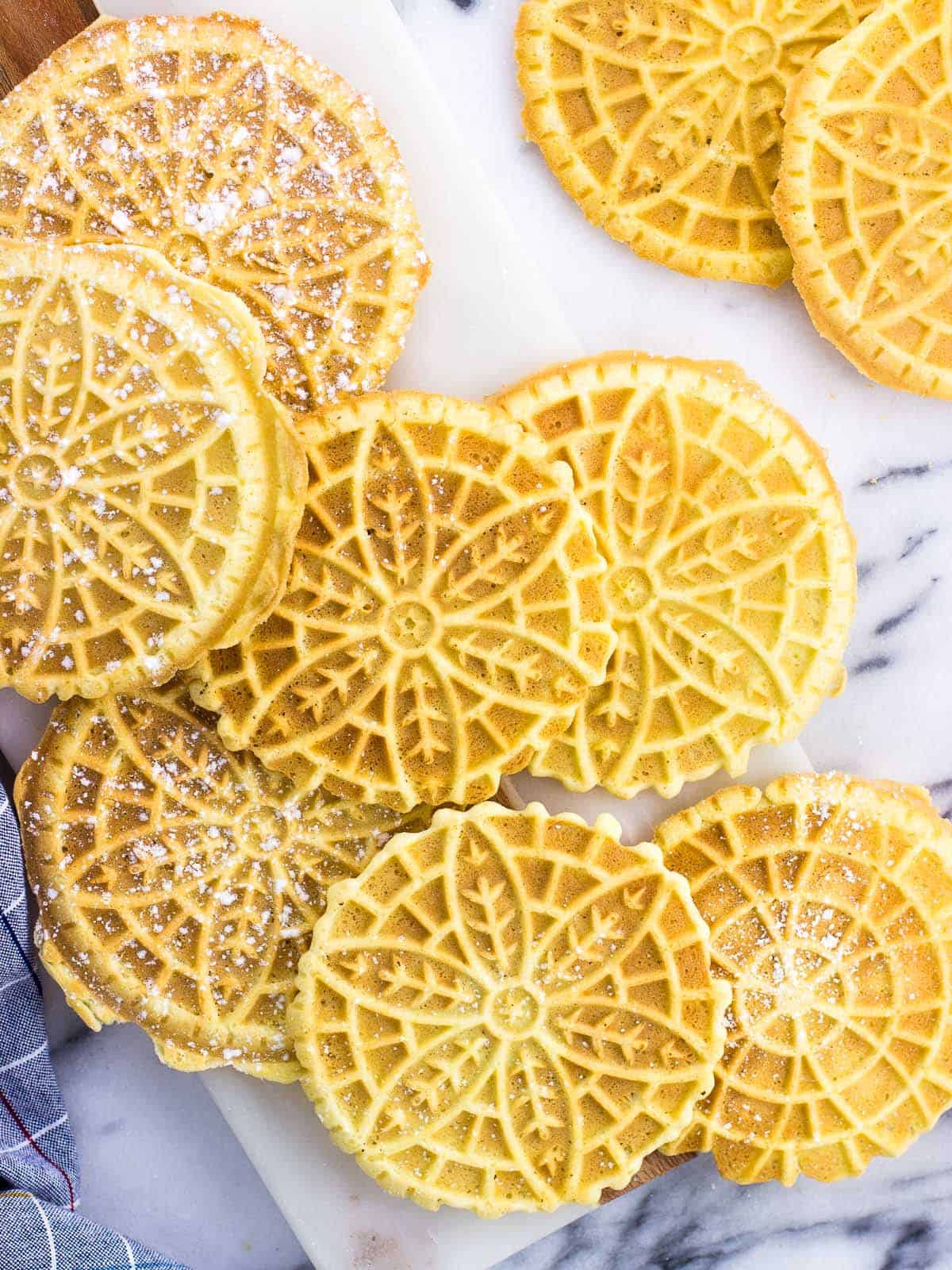 Classic Italian Pizzelle - My Sequined Life