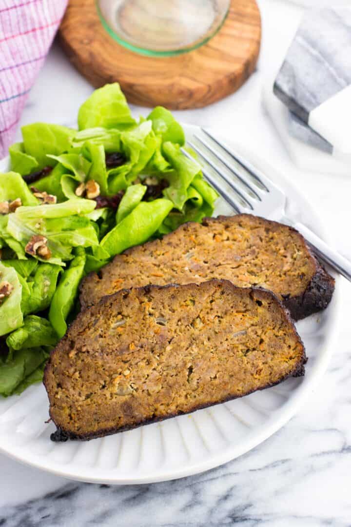 Swedish Meatloaf With Vegetables