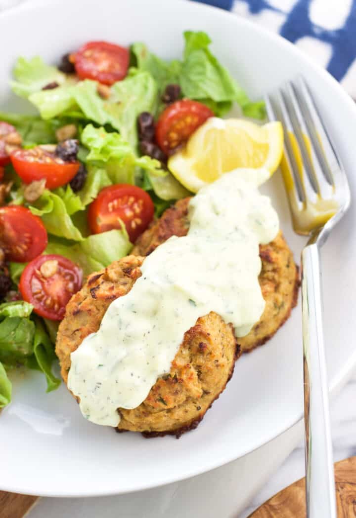 Healthy Baked Tuna Cakes - My Sequined Life