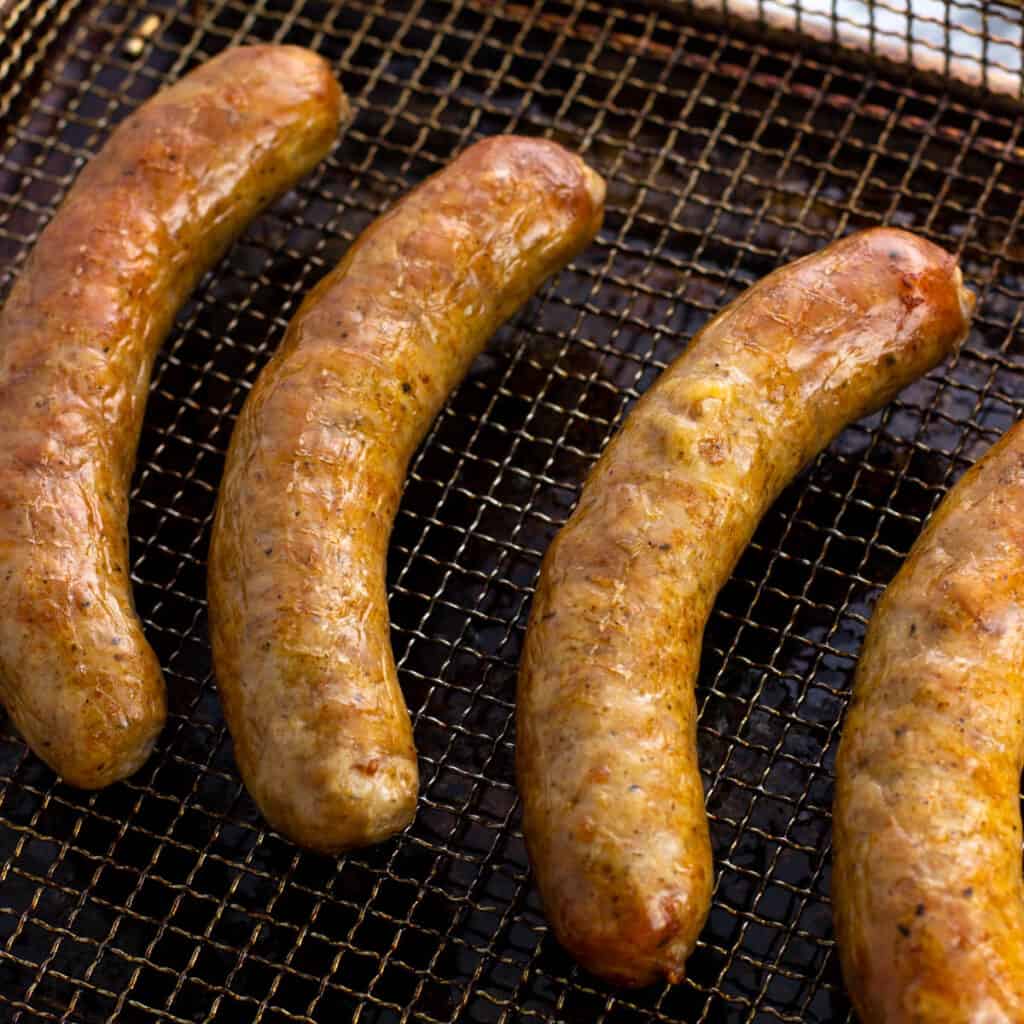 Air Fryer Sausage - My Sequined Life