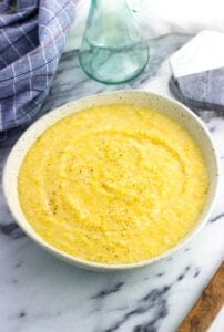 Creamy Polenta from a Tube - My Sequined Life
