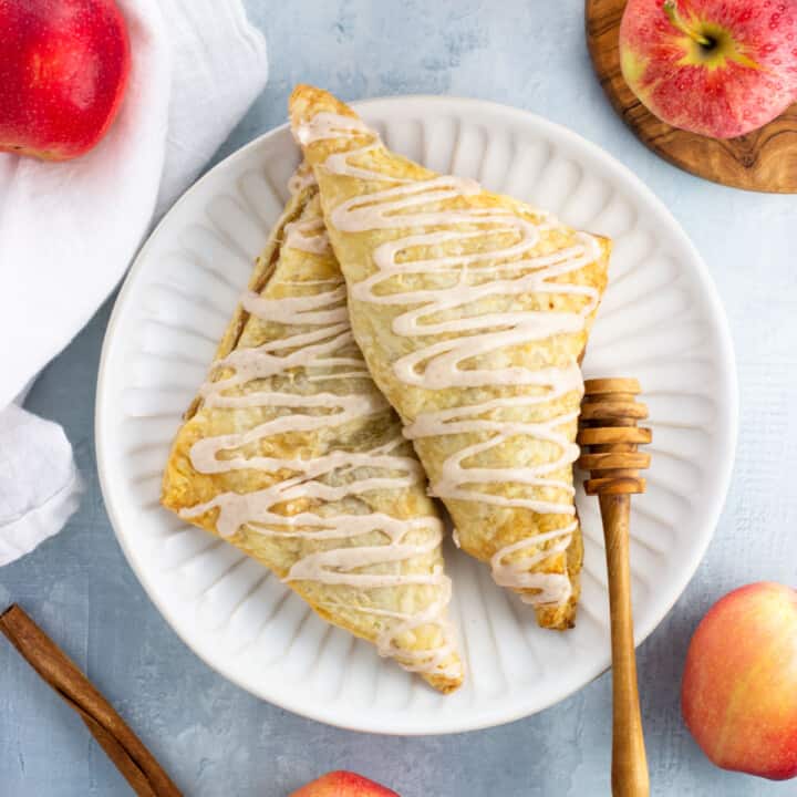 Easy Puff Pastry Apple Turnovers - My Sequined Life