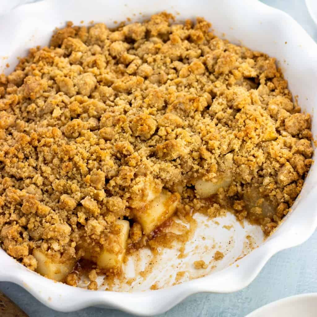 Pear Crumble - My Sequined Life
