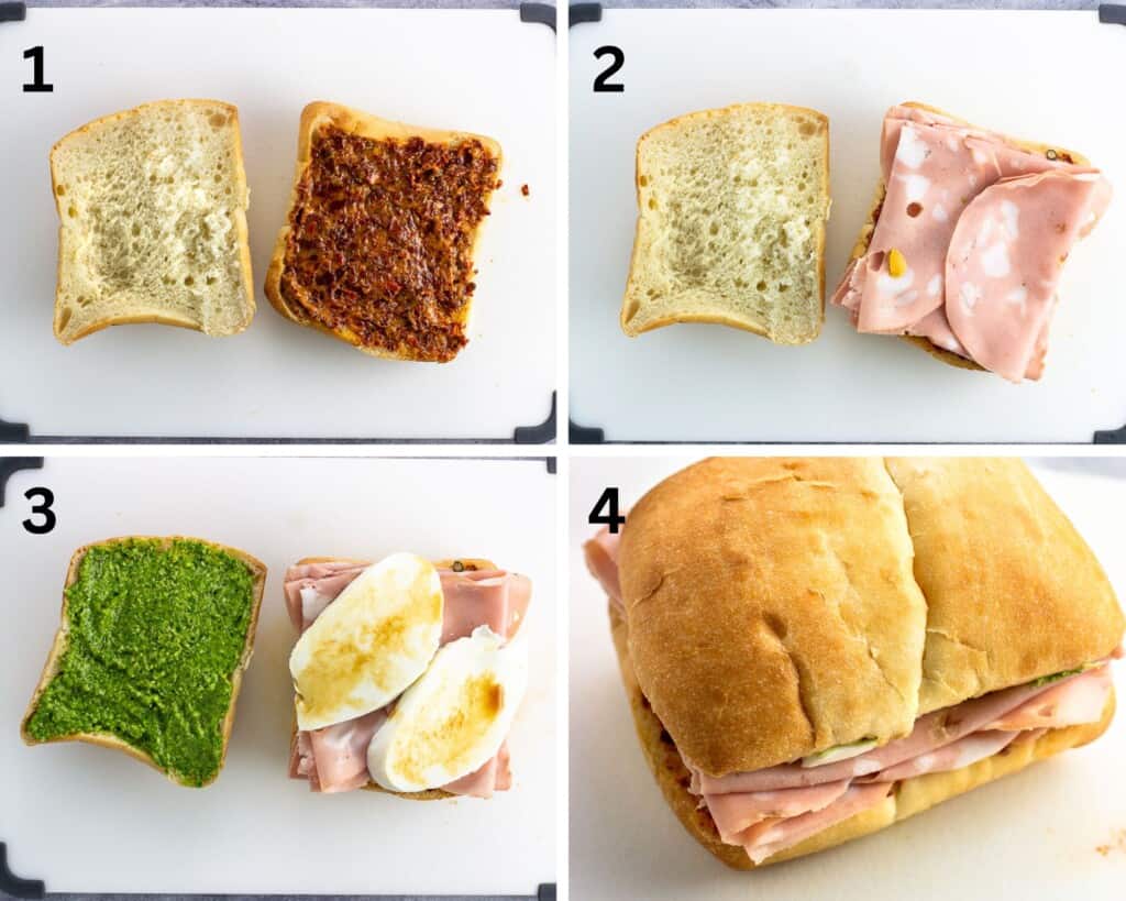 Mortadella Sandwich - My Sequined Life