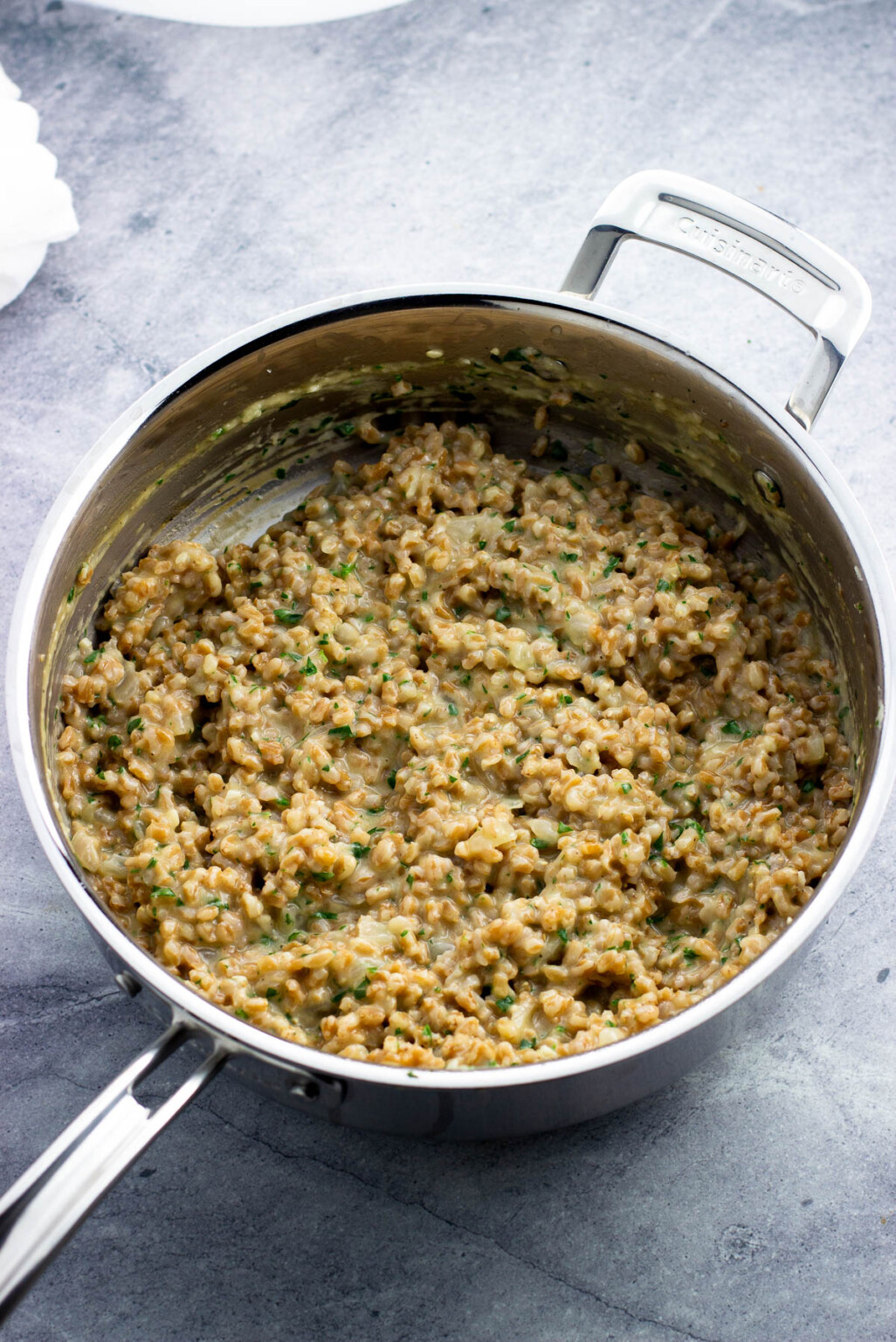 Farrotto (Farro Risotto) - My Sequined Life
