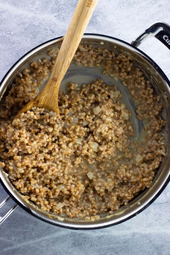 Farrotto (Farro Risotto) - My Sequined Life