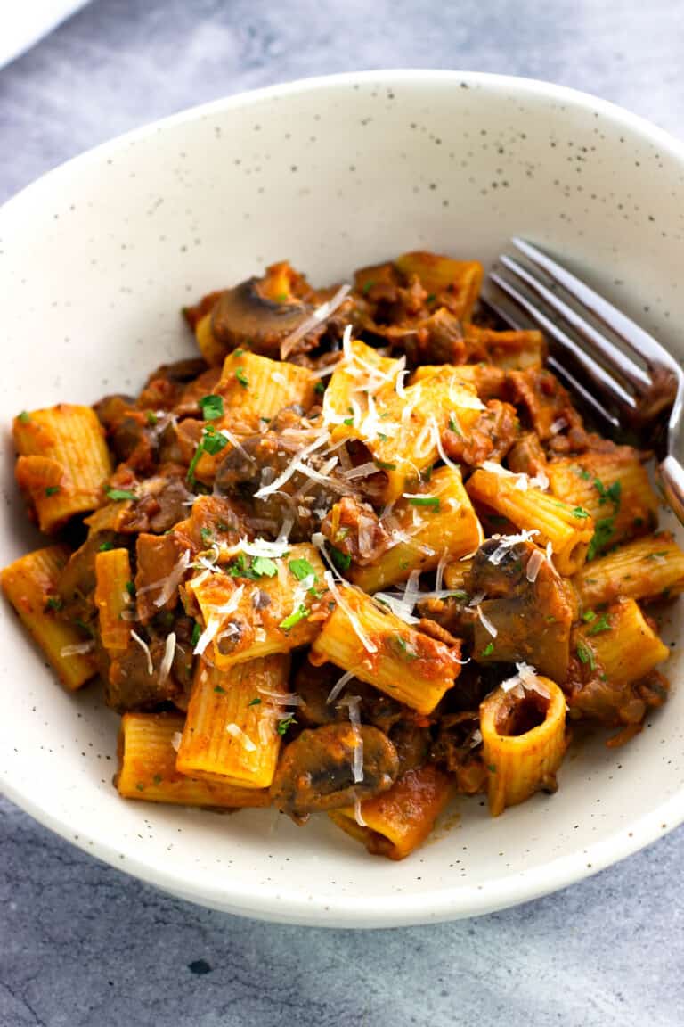 Pasta alla Boscaiola - My Sequined Life