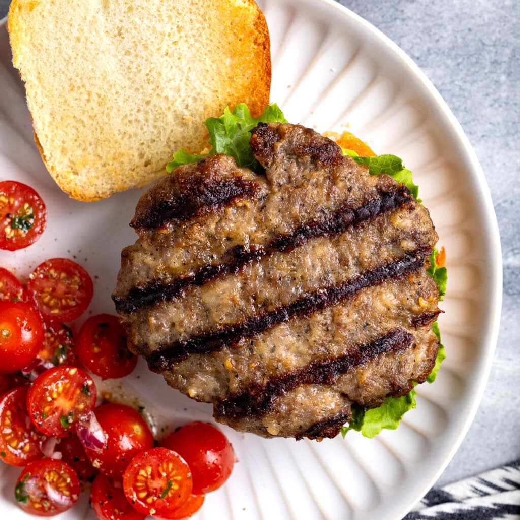 Italian Sausage Burgers - My Sequined Life