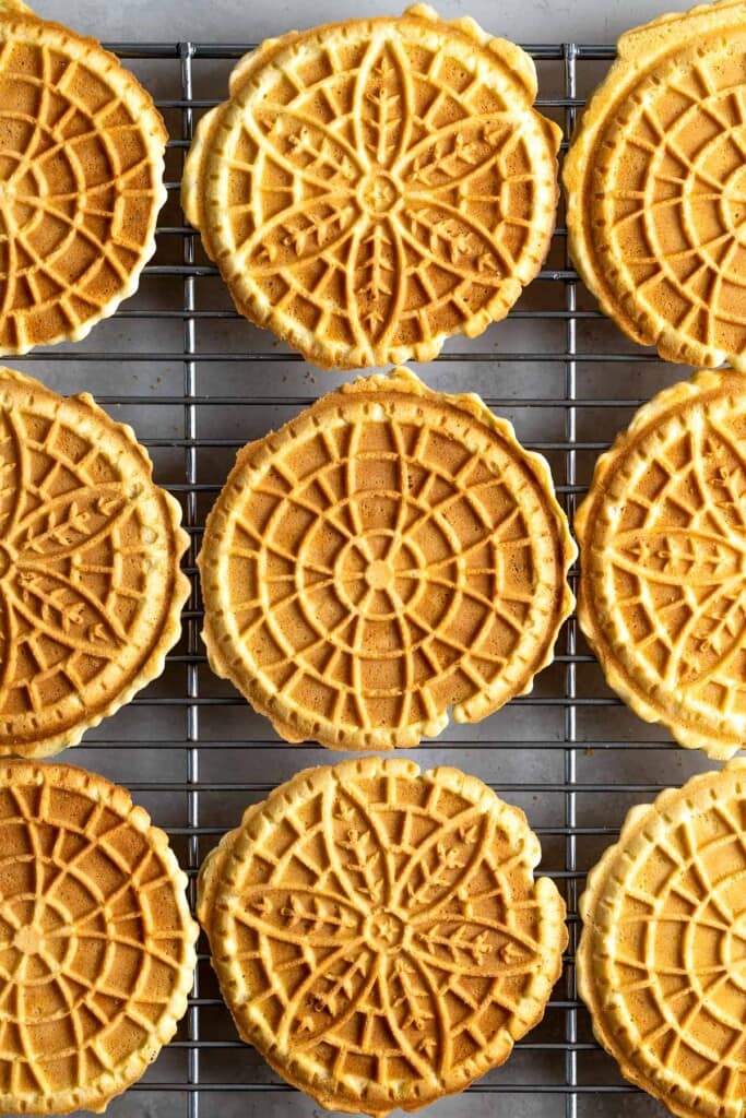 Classic Italian Pizzelle - My Sequined Life